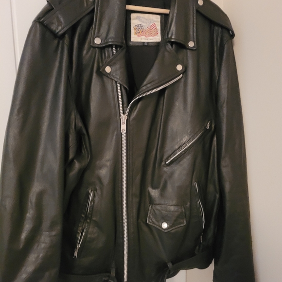 Excelled | Jackets & Coats | 968 Excelled Vintage Motorcycle Jacket ...